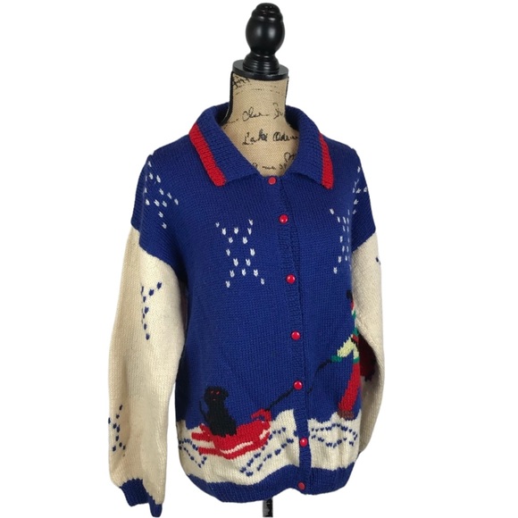 berek | Sweaters | Vintage Berek Winter Cardigan Uruguay Wool | Poshmark